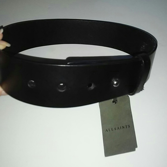 All Saints | Accessories | All Saints Leather Mimosa Waist Belt Sz Xs ...